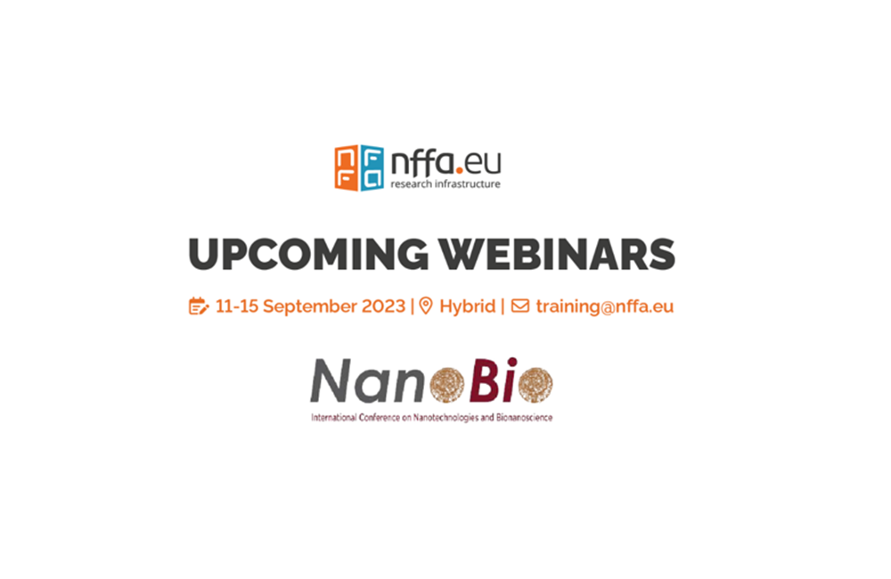 NanoBio2023 Webinars | NFFA.eu